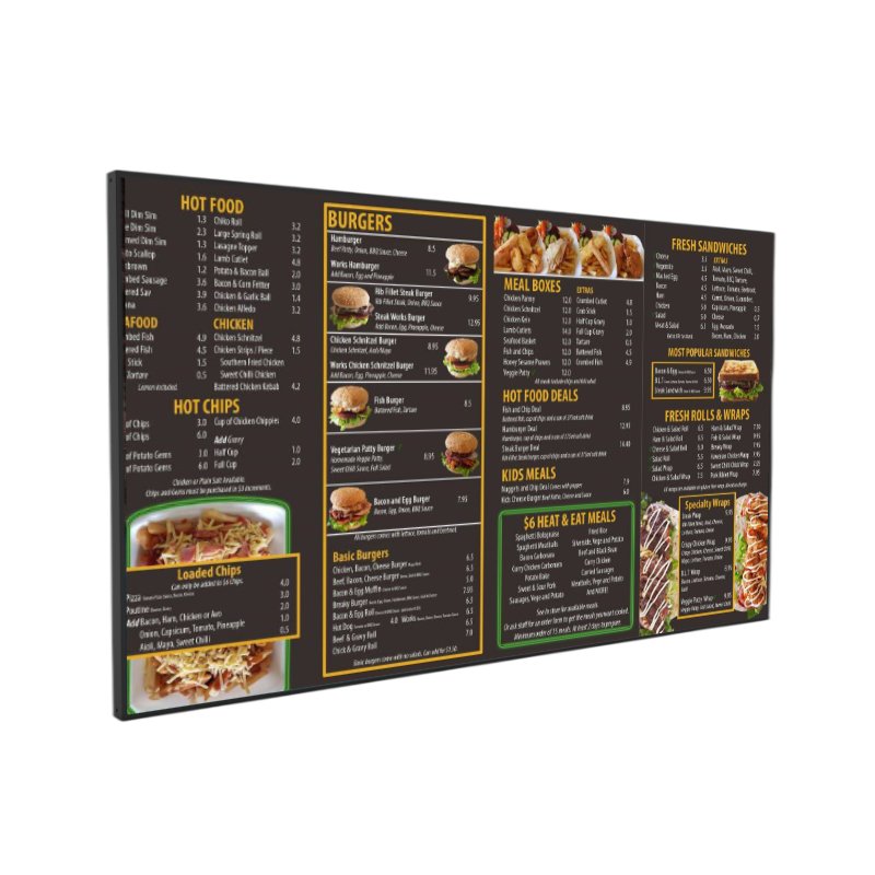 Menu Board Archives - PIDisplay